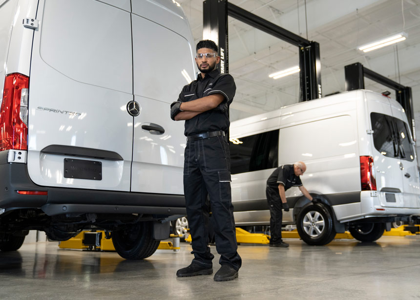 Collision and Repair | Parts and Services | Mercedes-Benz Vans