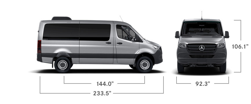 2026 Passenger Van | Sprinter | Mercedes-Benz Vans
